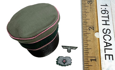 WWII German Panzer Commander - “Jager” - Crusher Cap (Panzer Officer ...