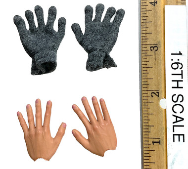 WWII German Panzer Commander - “Jager” - Gloves w/ Hands (Bendable ...
