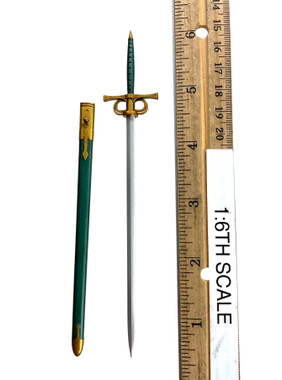 Devil Spy (Green) - Longsword w/ Scabbard - Toy Anxiety