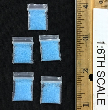 Mr. Mike - Blue Meth Bags (5) - Toy Anxiety