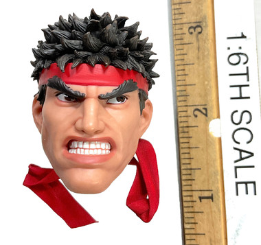 Street FIghter V: Ryu (Champion Edition) - Head (Angry) (No Neck Joint ...