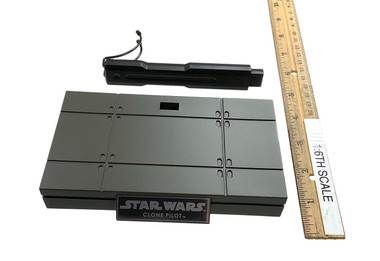 Attack of the Clones: Clone Pilot - Display Stand - Toy Anxiety
