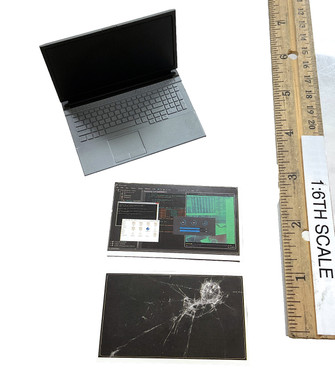 Technical Geek - Laptop Computer w/ Display Stickers - Toy Anxiety