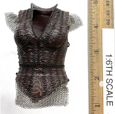 Female Viking Soldier - Body Armor (Real Chainmail) - Toy Anxiety