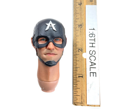 The Patriot - Head (Masked) (Molded Neck) - Toy Anxiety