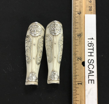 Mulan (White) - Leg Armor - Toy Anxiety