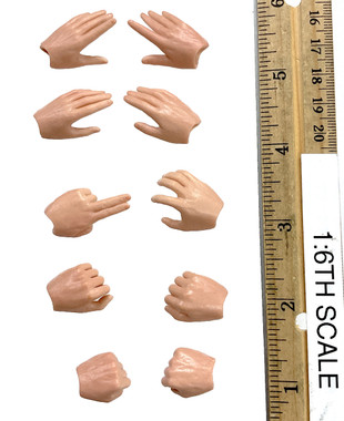 Female Warrior Hua Mulan (Deluxe Version) - Hand Set (10) - Toy Anxiety