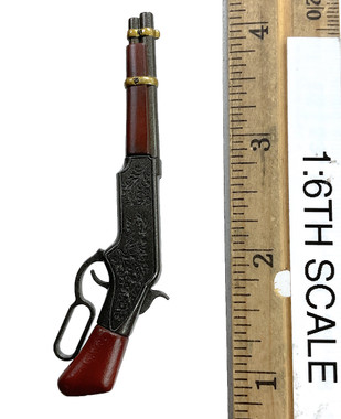 Western Cowgirl Bounty Hunter (Blue) - Rifle (Metal Lever Action ...