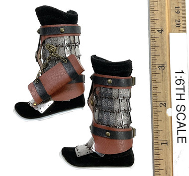 War of Song: Jin Dynasty Heavy Armor Commander - Boots w/ Leg Armor ...