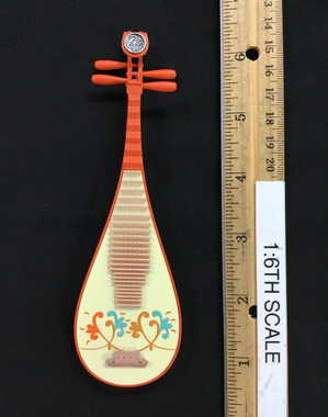 Dunhuang Music Goddess (Blue) - Chinese Lute w/ Strings - Toy Anxiety