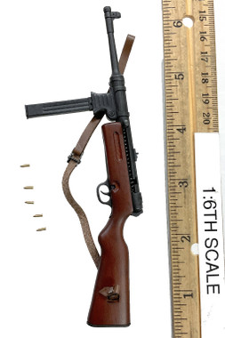 WWII German Military Policeman “Richard” - Submachine Gun w/ Ammo (MP41 ...