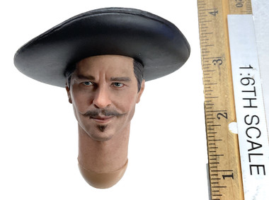 Legendary Gunner: Doc Holliday - Head w/ Hat (Non-Removable) (Molded ...