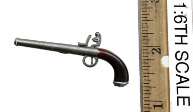 Caribbean Pirate Female Captain - Flintlock Pistol (Black) - Toy Anxiety