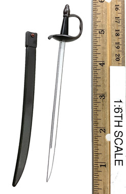 Caribbean Pirate Female Captain - Sword w/ Scabbard (Cutless) (Metal ...