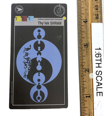 Star Trek: Enterprise: Thy’Lek Shran - Starfleet Personnel File Card ...