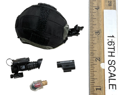 SVR Zaslon Spetsnaz Unit in Damascus - Helmet w/ Nightvision - Toy Anxiety