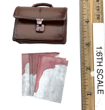 The Bitten: Jackson - Briefcase w/ Paperwork (Bloody) (Opens) - Toy Anxiety