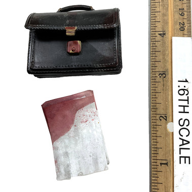 The Bitten: Johnson - Briefcase w/ Paperwork (Bloody) (Opens) - Toy Anxiety