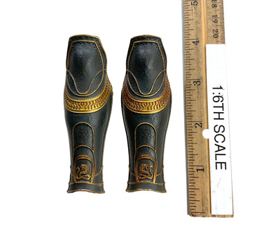 Greek God of War - Leg Armor (Metal) - Toy Anxiety