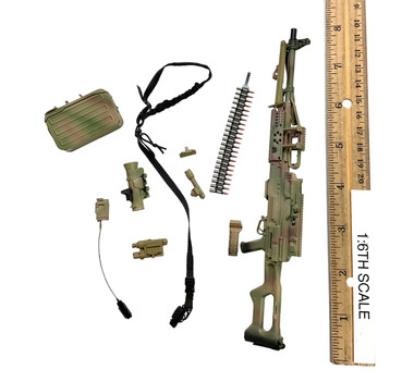 Russian Spetsnaz FSB Alpha Group Gunner - Machine Gun W/ Accessories ...