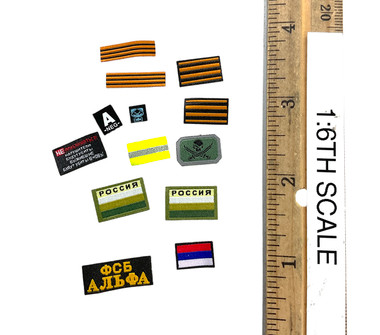 Russian Spetsnaz FSB Alpha Group Gunner - Patches - Toy Anxiety