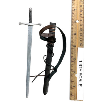 Rage Knight & Fearless Knight Figure Set - Longsword w/ Scabbard (Metal ...