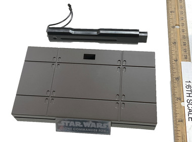 The Clone Wars: Clone Commander Fox - Display Stand - Toy Anxiety