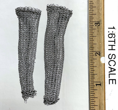 Cold Winter Wolf Berserker - Chainmail Arm Sleeves - Toy Anxiety