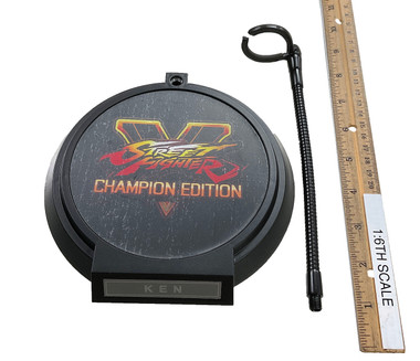 Street FIghter V: Ken (Champion Edition) - Display Stand - Toy Anxiety