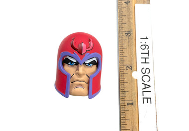 X-Men ‘97: Magneto - Head w/ Helmet (Serious Expression) (No Neck Joint ...