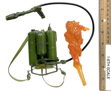 The Thing (1982): R.J. MacReady - Flame Thrower w/ Pack & Flame Effect ...