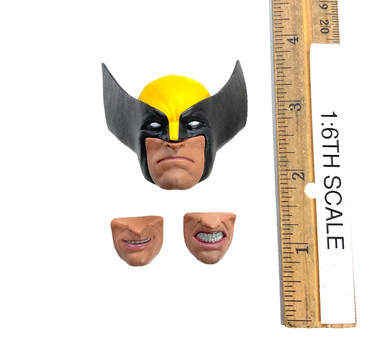 Hono Studio: X-Men Wolverine (Tiger Stripe) - Head w/ Swappable Face ...