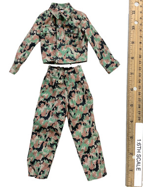 WWII German Waffen-SS Soldier - Uniform Set (Pea Dot Pattern) - Toy Anxiety