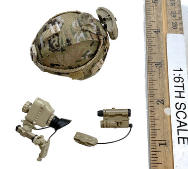 173rd Airborne Brigade - Helmet w/ Night Vision - Toy Anxiety