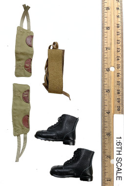 British Infantry “Darkest Hour” 1940 - Boots w/ Puttees - Toy Anxiety