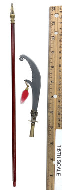Prince of Zhong Shan Xu Da - Halberd (Metal) - Toy Anxiety