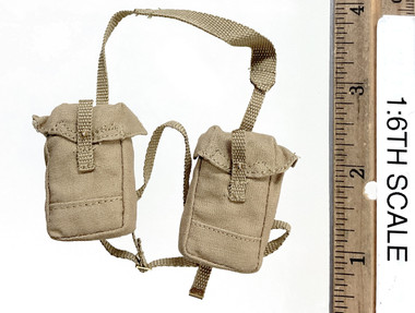 WWII Highland Bren Gunner “Black Watch” 1944 - Bren Gun Ammo Pouch Set ...