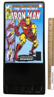 Hono Studio: Iron Man - Display Stand w/ Backdrop - Toy Anxiety
