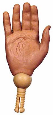 Indiana Jones: Arnold Toht - Right Open Medallion Burn Hand - Toy Anxiety