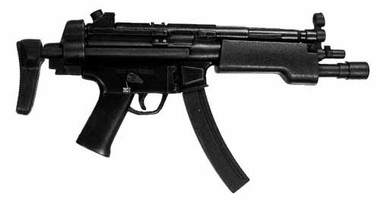 Resident Evil 5: Chris Redfield (S.T.A.R.S. Version) - MP5 Machine Gun ...