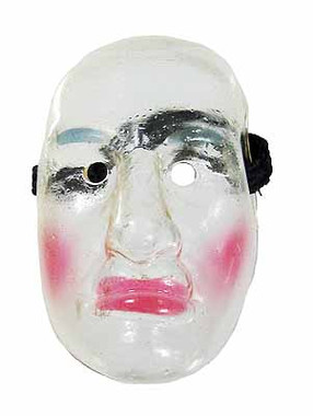Mad Bomber - Clear Facial Distortion Mask - Toy Anxiety