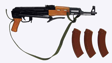 Afghanistan Mujahideen - Machine Gun - Toy Anxiety
