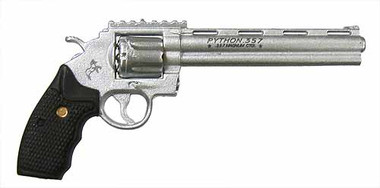 Crazy Cop - Silver .357 Magnum Revolver - Toy Anxiety