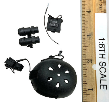 Delta Force Sgt. First Class - Helmet w/ Accessories (ProTec) - Toy Anxiety