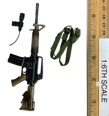 Delta Force Sgt. First Class - Rifle (M16) w/ Accessories - Toy Anxiety