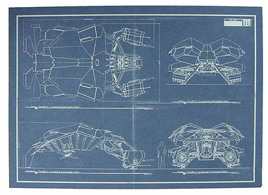 Dark Knight Rises: DX12 Batman - Blueprints - Toy Anxiety