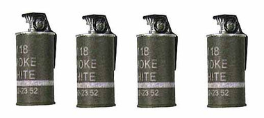 Dark Knight: Bank Robber Joker V2 - Smoke Grenades (4) - Toy Anxiety