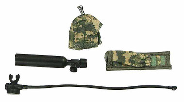 US Army Pilot Aircrew - Oxygen Tank w/ Accessories - Toy Anxiety