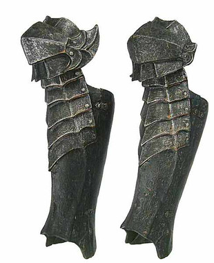 Ringwraith (Asmus) - Lower Leg Armor w/ Knee Armor (As Is) - Toy Anxiety
