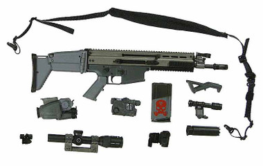 ZERT SDS 13 Halo Nuke Team: Wolf - Machine Gun w/ Accessories - Toy Anxiety